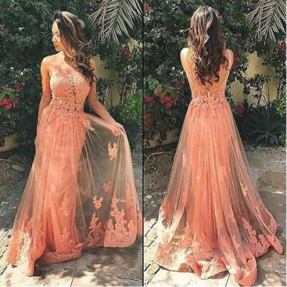 Long Prom Dress,lace Prom Dress,2016 Prom Dress,sleeveless Prom Dress ...
